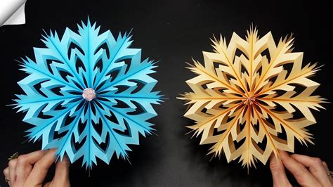 3d Paper Snowflake Pattern