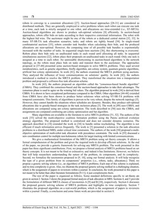Towards A Formal Analysis Of The Multi Robot Task Allocation Problem