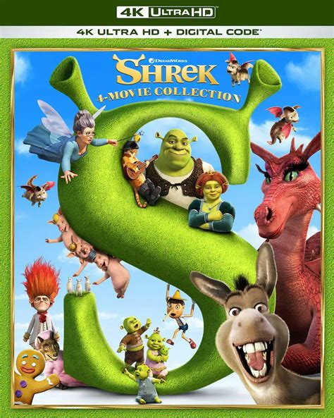 Shrek 4 Movie Collection 4k Ultra Hd Digital 4k Ultra Hd Uhd
