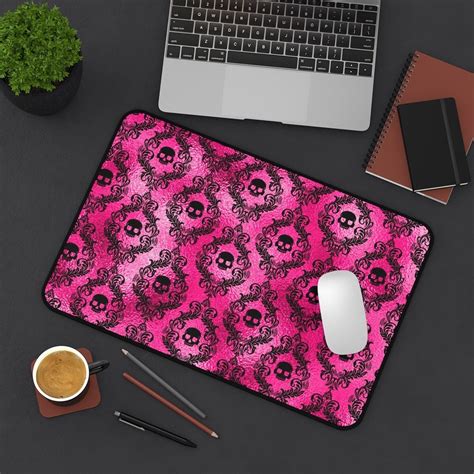 Skulls Desk Mat Skull Long Desk Mats Mouse Pad Gaming Mousepad Office