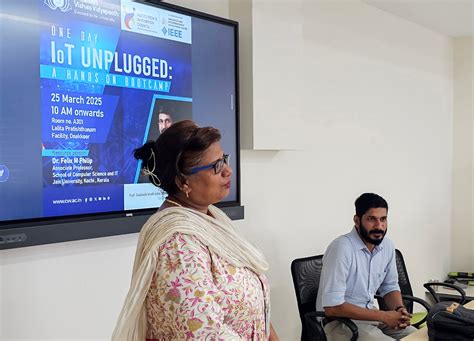 Internet Of Things Iot Boot Camp News Chinmaya Vishwa Vidyapeeth