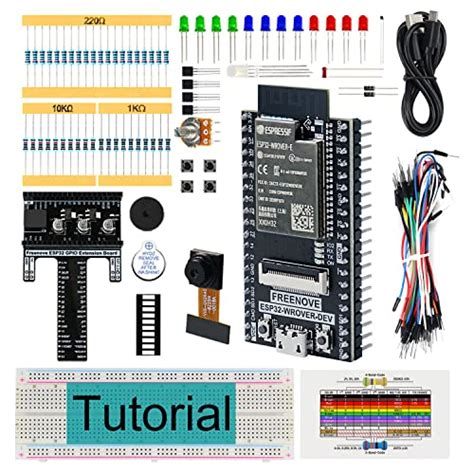 Freenove Basic Starter Kit For Esp32 Wrover Included Want It All