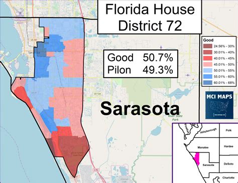 How Floridas State House Districts Voted In 2018 Mci Maps Election
