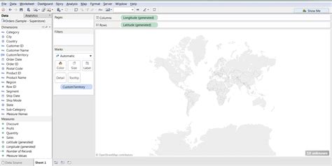 Working With Custom Territories On A Map In Tableau 100