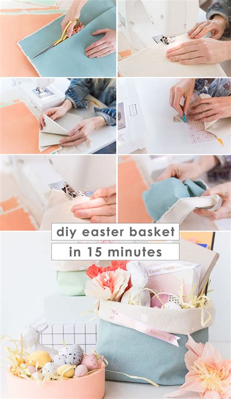 How To Make Easter Baskets With Just One Material In 15 Minutes Paper And Stitch
