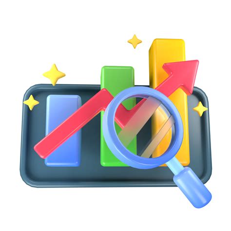 Analytics Bar Chart 3d Illustration 22603454 Png