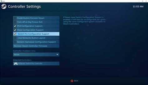 steam client beta adds full nintendo switch pro controller support here s how to enable it