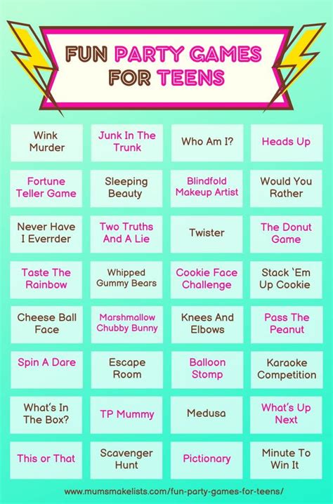 Best Party Games Without Supplies At Leticia Martinez Blog