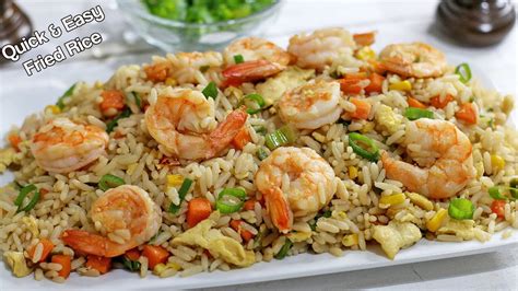 Shrimp And Egg Fried Rice Easy Chinese Fried Rice Dining And Cooking