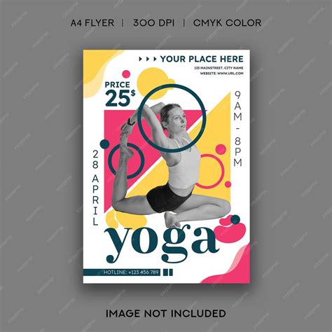 Premium Vector Yoga Class Flyer Premium Vector Yoga Class Flyer