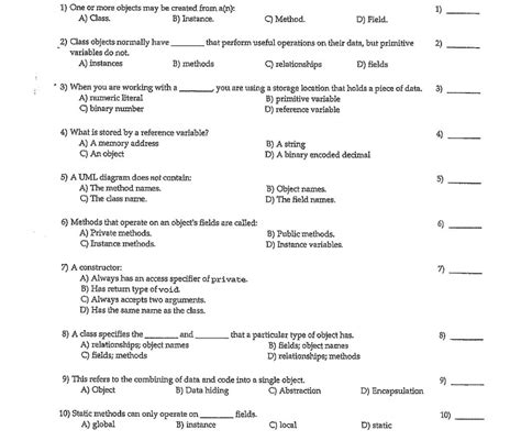Solved 1 1 One Or More Objects May Be Created From An