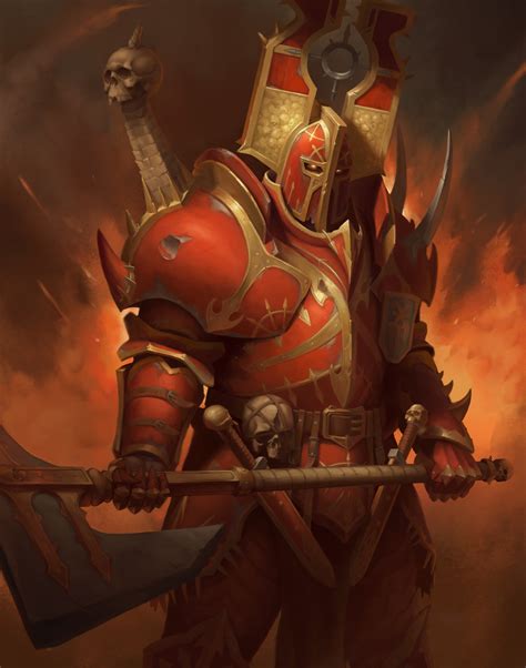 Khorne Warrior Art