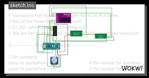 Simpleefi 4 Coils Injection Control Copy Wokwi Esp32 Stm32 Arduino