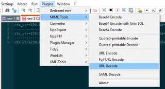 Macros Automatically Decode Urls In Notepad Stack Overflow