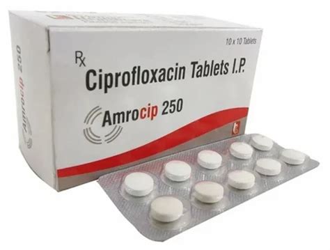 Ciprofloxacin Hcl 250mg Tablets At ₹ 130 Box Shakti Vihar Bhiwani