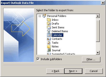 Outlook Backup Export Import Data Technipages