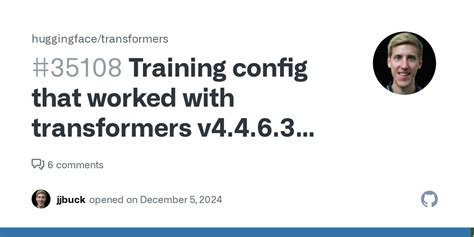 Training Config That Worked With Transformers V Results In Oom Error With V Using