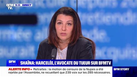 Meurtre De Shaïna Une Peine Extrêmement élevée Pour Lavocate De L