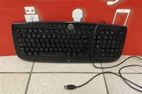 Клавиатура Logitech Media Keyboard 600 Black Usb Festima Ru частные объявления