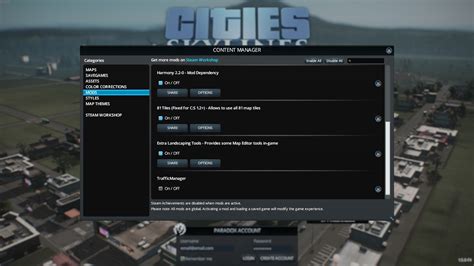 cities skylines throwing countless errors when trying to enable the mod · issue 1620
