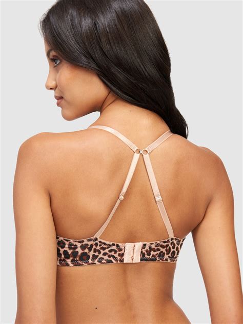 Diana Leopard Print Push Up Plunge Bra Fredericks Of Hollywood Fredericks Of Hollywood