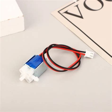 Микро Мини электромагнитный клапан нормально закрытый постоянный ток 3 7 в 6 в 12 В