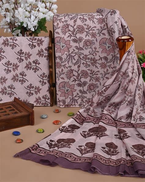 Salwar Suit Dress Material Handblock Printed Cotton Suits At Rs 745 In