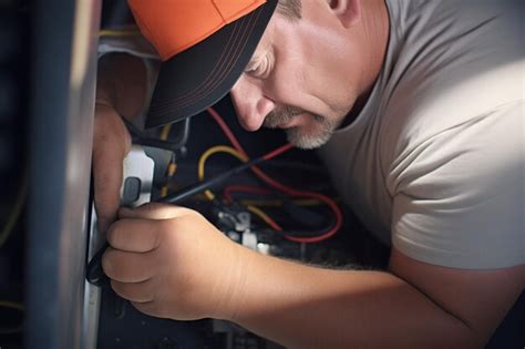 Premium Photo Worker Testing A Replaced Hard Drive