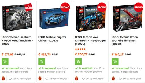 Aanbieding Korting Op Lego Sets Bouwsteentjes Info