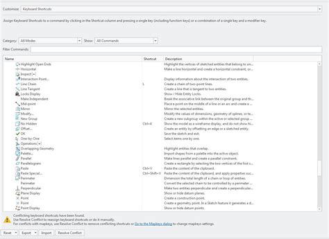 Solved Shortcut Keys To Resemble Inventor Ptc Community