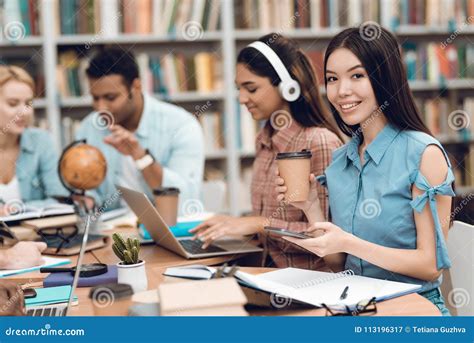 Multicultural Students On University Campus Royalty Free Stock Image