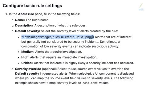 Bug Error In Step 1 Of Procedures For Configuring Basic Rule Settings