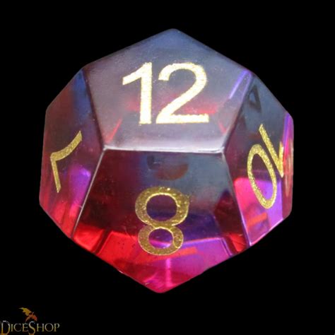 Tdso Tri Colour Glass Red Blue And Clear With Engraved Numbers Precious