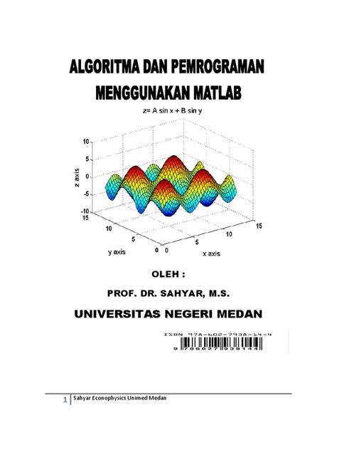 Pemrograman Menggunakan Matlab Pdf