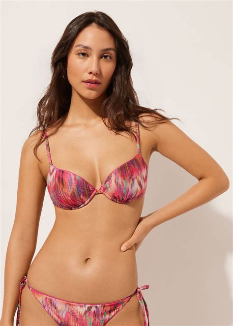 Bikini Push Up Multicolor Ethnic Push Up Calzedonia