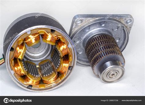 Stepper Motor Disassembled Rotor Set Asidestepper Motor Power Cable
