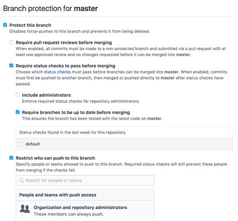 Git How To Allow Automated Ci Processes To Push Commits With Github