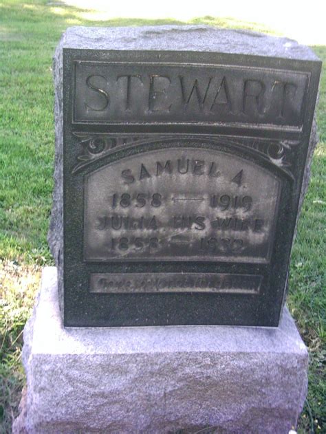 Julia Etta Daugherty Stewart 1868 1932 Find A Grave Memorial