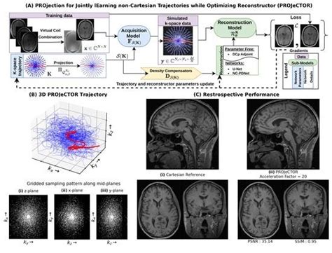 Jointly Learning Non Cartesian K Space Trajectories And Reconstruction