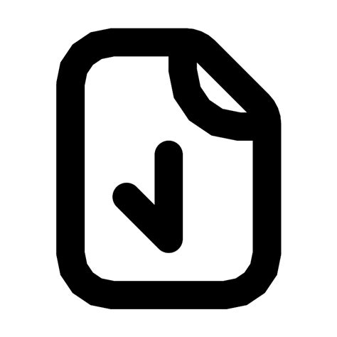 File Text Down Vector SVG Icon SVG Repo