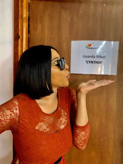 Uyanda Mbuli Joins The Queen Daily Sun