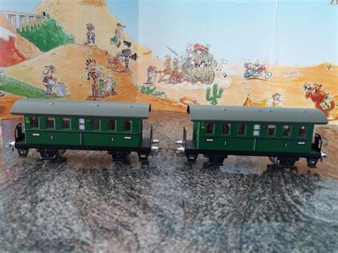Märklin Ho 2 Voitures De 3ème Classe En Fer Selon Photos Kaufen