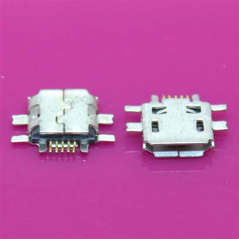 YuXi 50pcs Mini Micro USB Jack Connector Socket Data Charging Port Tail Plug For Nokia N97 E52