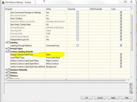 Contour Labels Autodesk Community