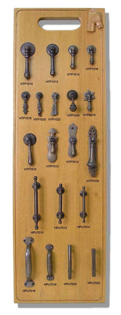 Display Boards Handcrafted Hardware