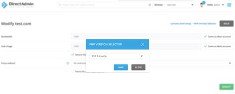 Install Php Version For Directadmin Custom Build