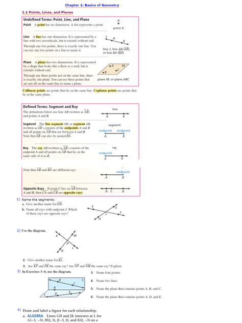 Chapter 1 Geometry Pdf