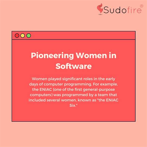 Sudofire On Linkedin Eniac Womenempowerment Womeninsoftware