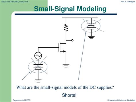 PPT Lecture 16 Small Signal Amplifiers PowerPoint Presentation Free Download ID 4283213