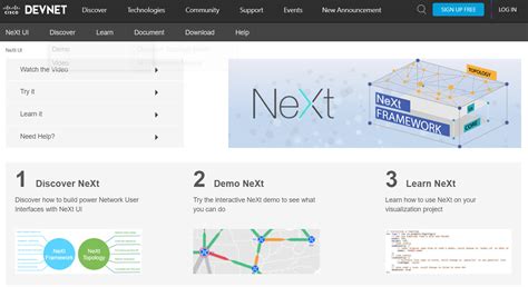 Cisco Devnet 有趣的工具分享 Next Ui！ Cisco Community
